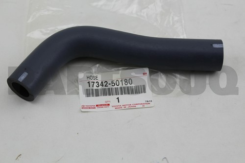 1734250180 Genuine Toyota HOSE, NO.2(FOR AIR INJECTION SYSTEM) 17342 ...