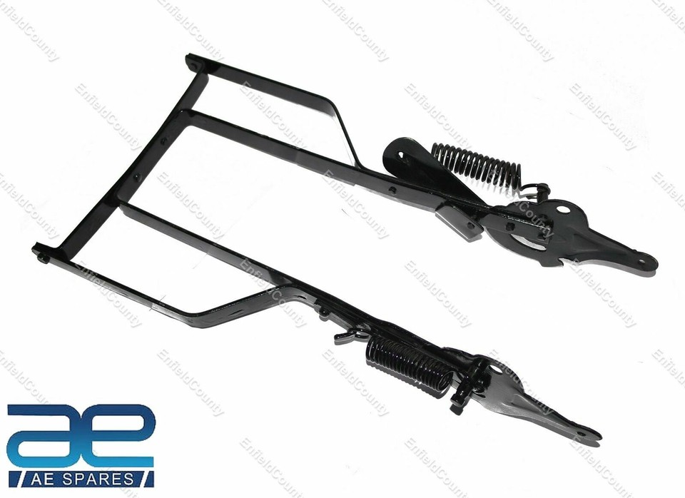 Heavy Duty Vintage Bike Bicycle Drop Stand Rear Center Kickstand Black ...