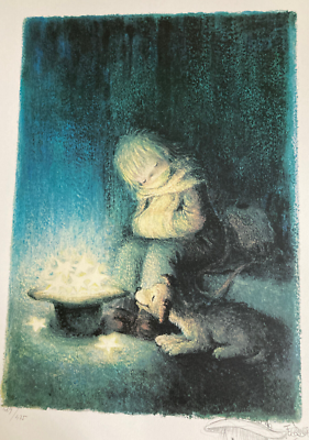 Ferrandiz Remarque lithograph "Threshold of Life" | eBay