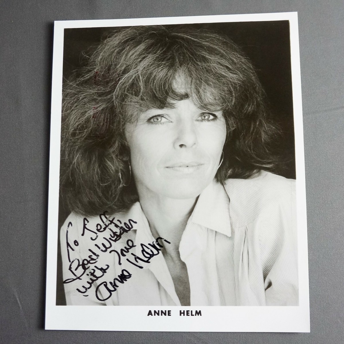 Anne Helm Today