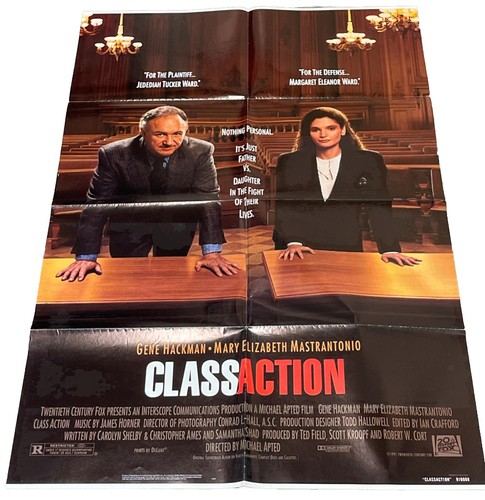 Class Action Original Poster 27 x 40 Gene Hackman | eBay