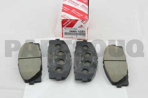 04465YZZE9 Genuine Toyota BRAKE PAD KIT 04465-YZZE9 | eBay