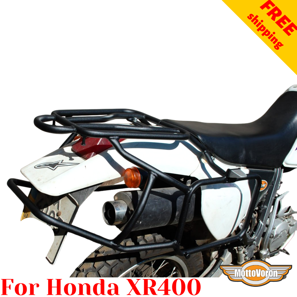 For Honda XR 400 Luggage rack system XR400R side carrier Monokey XR 400 ...