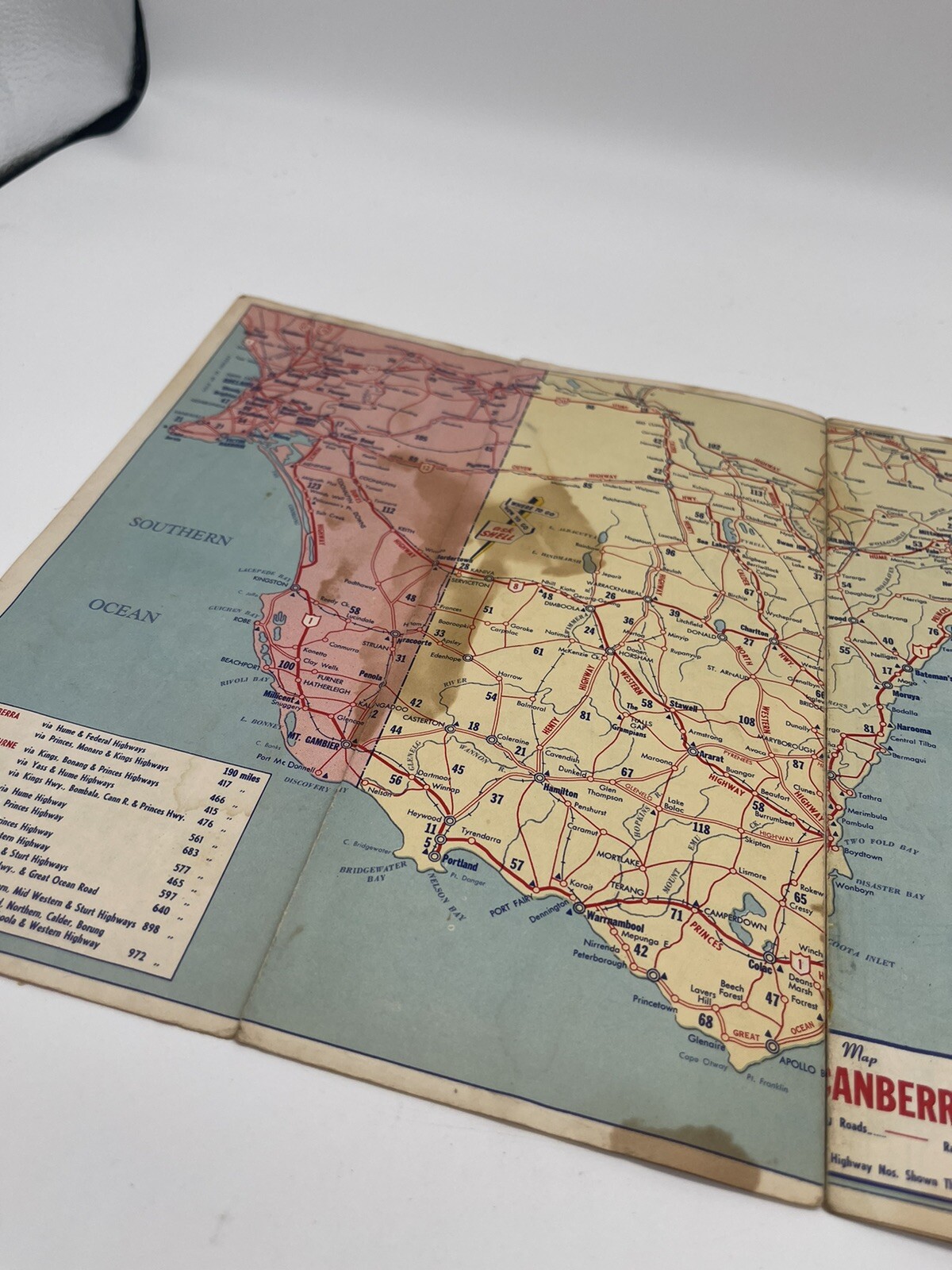 3 x Shell Petrol Oil Road Maps Victoria Melbourne Sydney Adelaide | eBay