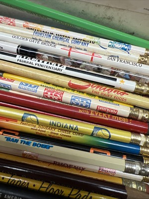 Vintage Pencil Lot - Indianapolis Motor Speedway Alcatraz Holiday Inn ...