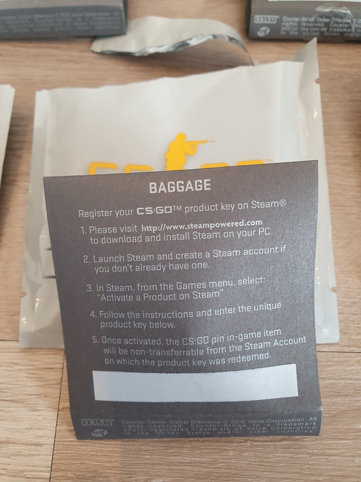 AUSWAHL CS:GO Pin Series 2 Collectible Pin +Ingame Key STEAM Valve CSGO ...