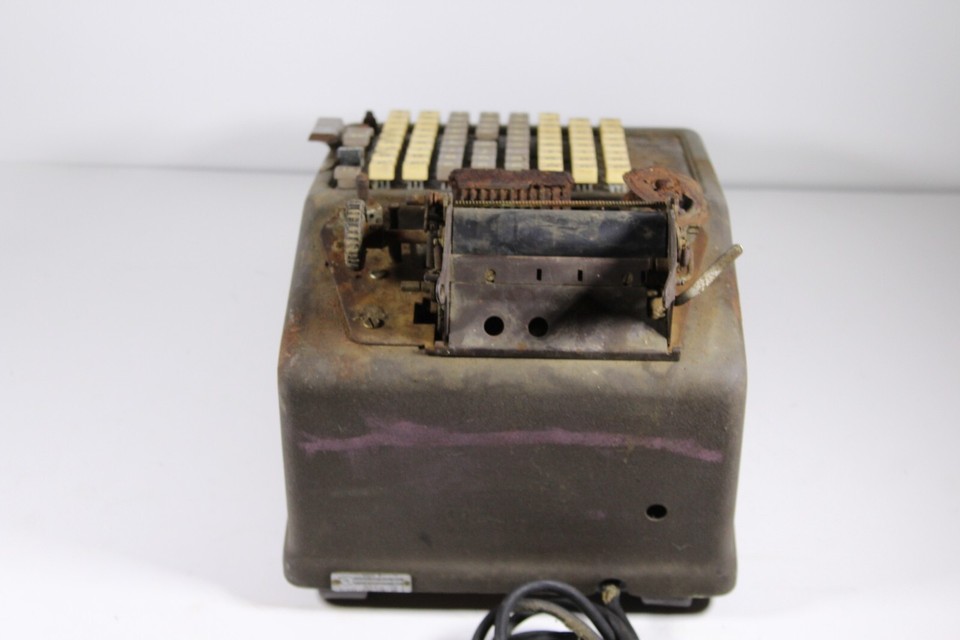 Vintage Burroughs Portable Adding Machine Untested Parts Series P | eBay