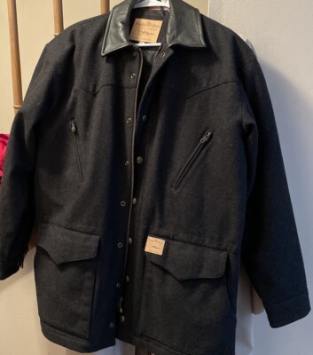 Powder River Outfitters Panhandle Slim Wool Mens Coat Size Small. | eBay