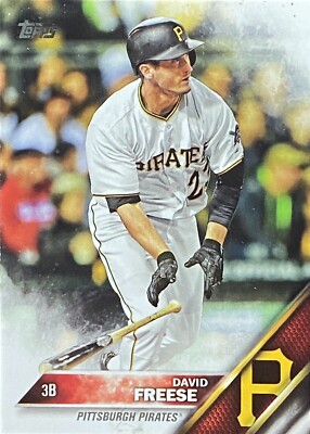 2016 Topps Update Series #US283 David Freese Pittsburgh Pirates ...