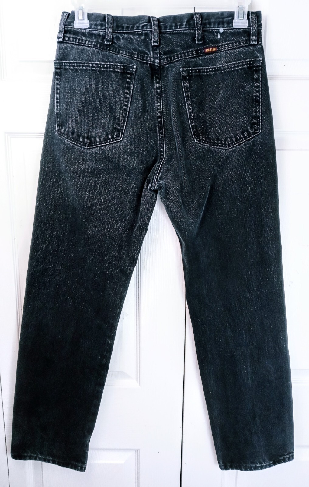 Rustler by Wrangler Men’s 34x31" Jeans Classic Fit Black Faded Denim ...