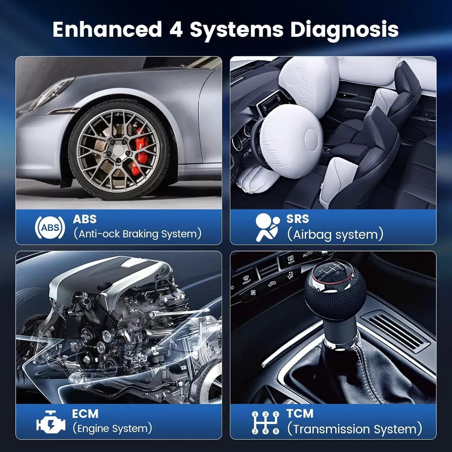 Land Rover Discovery Car Diagnostic Reader OBD2 Scanner Reset Tool ABS ...