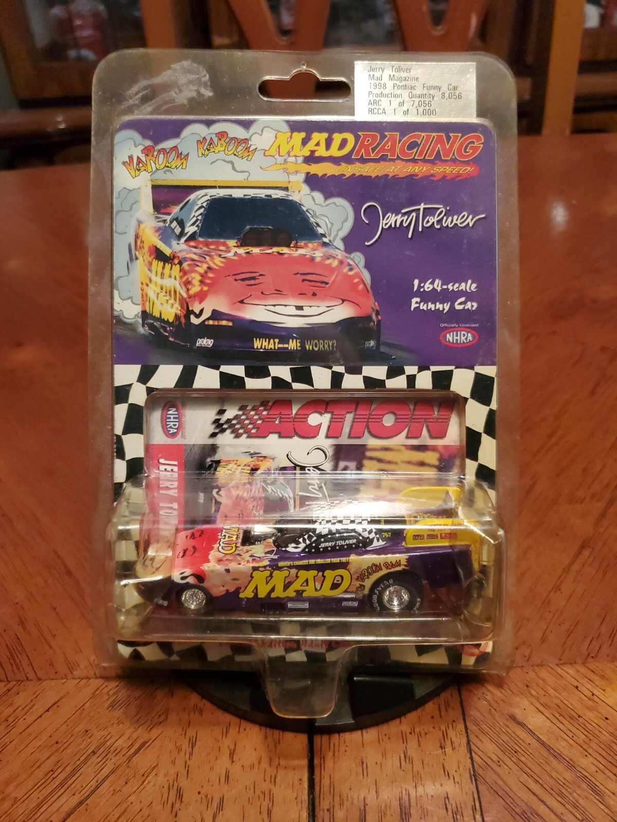 Jerry Toliver MAD Magazine 1998 Pontiac Funny Car 1998 Action 1:64 | eBay