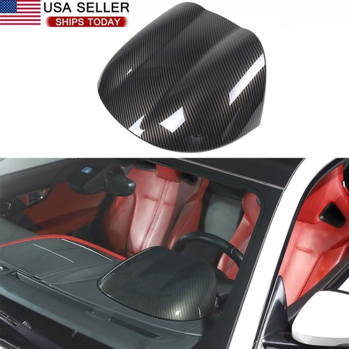 Carbon Fiber ABS Upper Dash Pad Instrument Panel Cover For Jaguar F ...