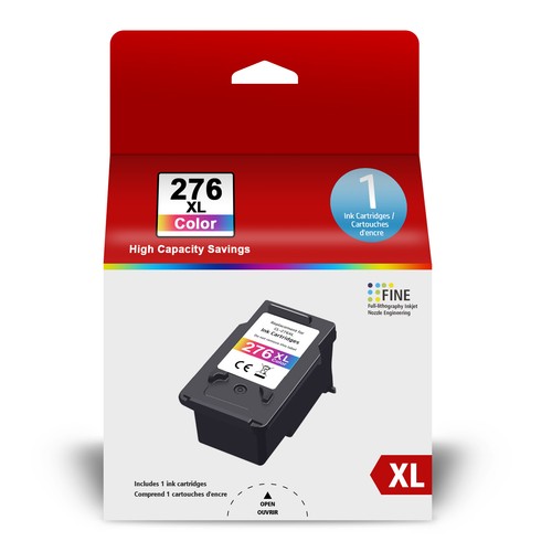 PG-275XL CL-276XL Ink for Canon 275 276 Pixma TR4722 TS3500 TS3522 ...