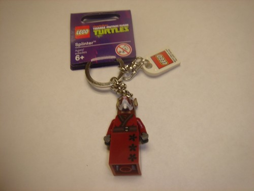 Lego Master Splinter Key Chain Teenage Mutant Ninja Turtles Brand New ...