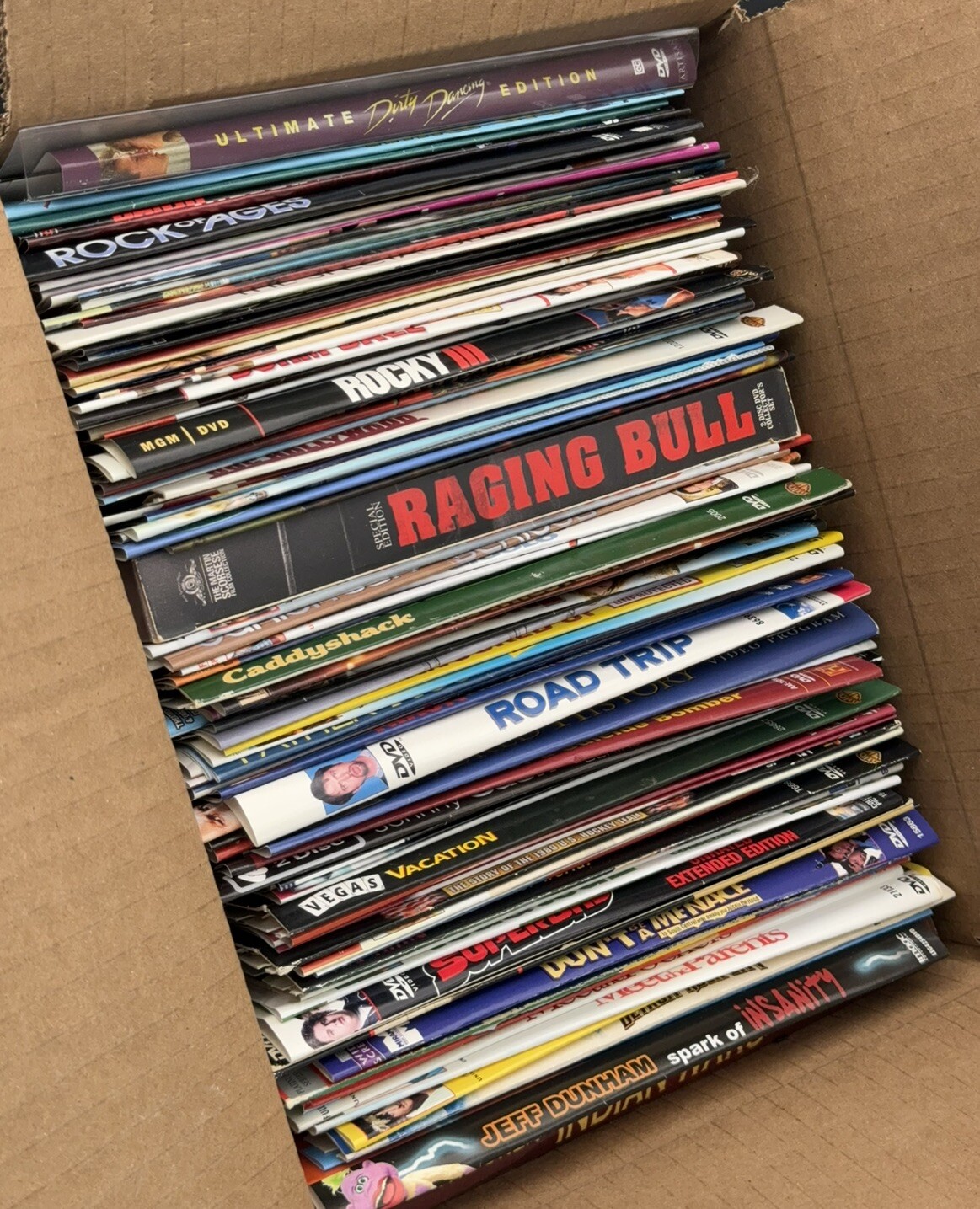 Wholesale DVD Lot of 100 Bulk Movies DISC/COVER ART Mixed Genre No ...