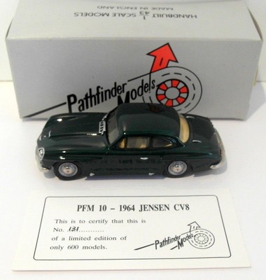 Pathfinder Models 1/43 Scale PFM10 - 1964 Jensen 2CV8 1 Of 600 Green | eBay