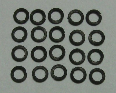 M4 Metric Split Steel Lock Washer Black Oxide Qty (20) | eBay