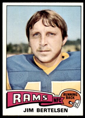 1975 Topps Jim Bertelsen Los Angeles Rams #121 | eBay