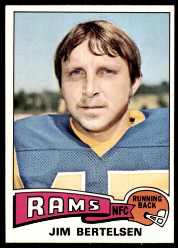 1975 Topps Jim Bertelsen Los Angeles Rams #121 | eBay