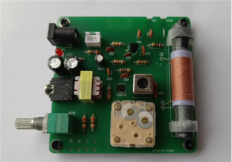 Receiver Amplitude Modulation AM Radio Emitter Experimental AM ...