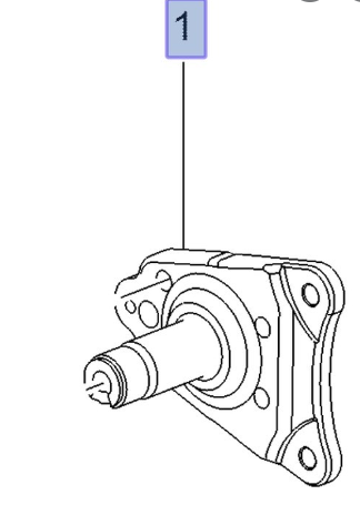 CITROEN DS3 Rear Axle Support 517633 New Genuine | eBay