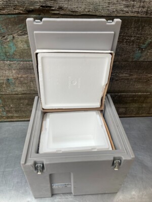THERMOSAFE SONOCO 450 DRY ICE STORAGE TRANSPORT CHEST THERMO SAFE 1.5 ...
