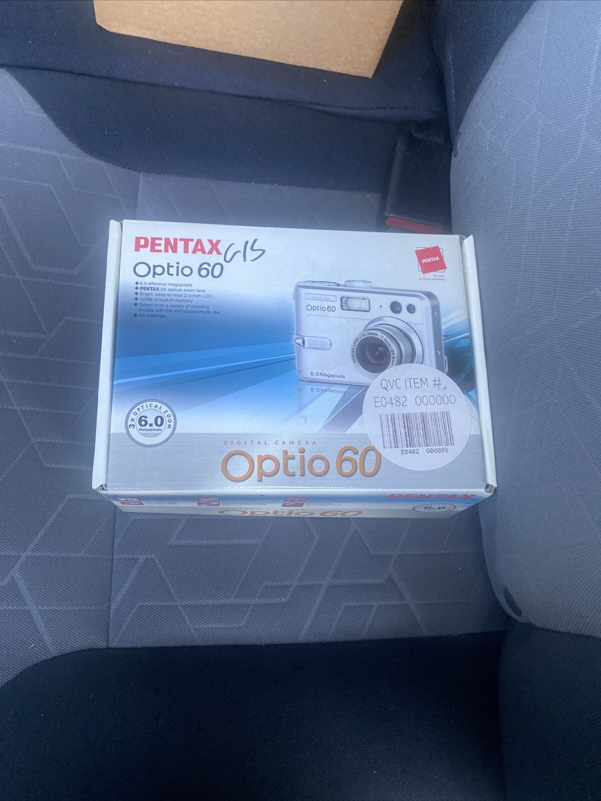 PENTAX Pentax Optio 60 6.0MP Digital Camera - Silver for sale online | eBay