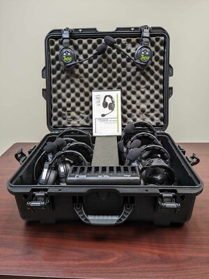 PortaPhone TD-900 10 Coach Headset System for Football Coaches | eBay