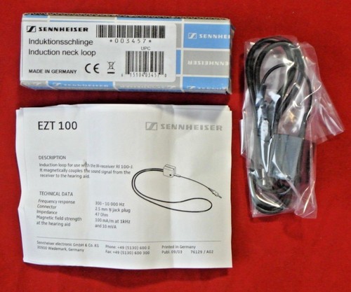 Sennheiser EZT 100 Induction Neck Loop | For RI-100J IR Receiver ...