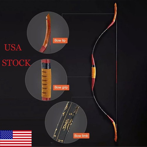 Traditional Style Archery Recurve Bow Mongolian Horse Bow Hunting Shoot ...