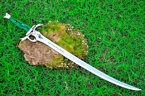 Wheel of Time Heron Marked Sword Custom Handmade Buster Sword Replica ...