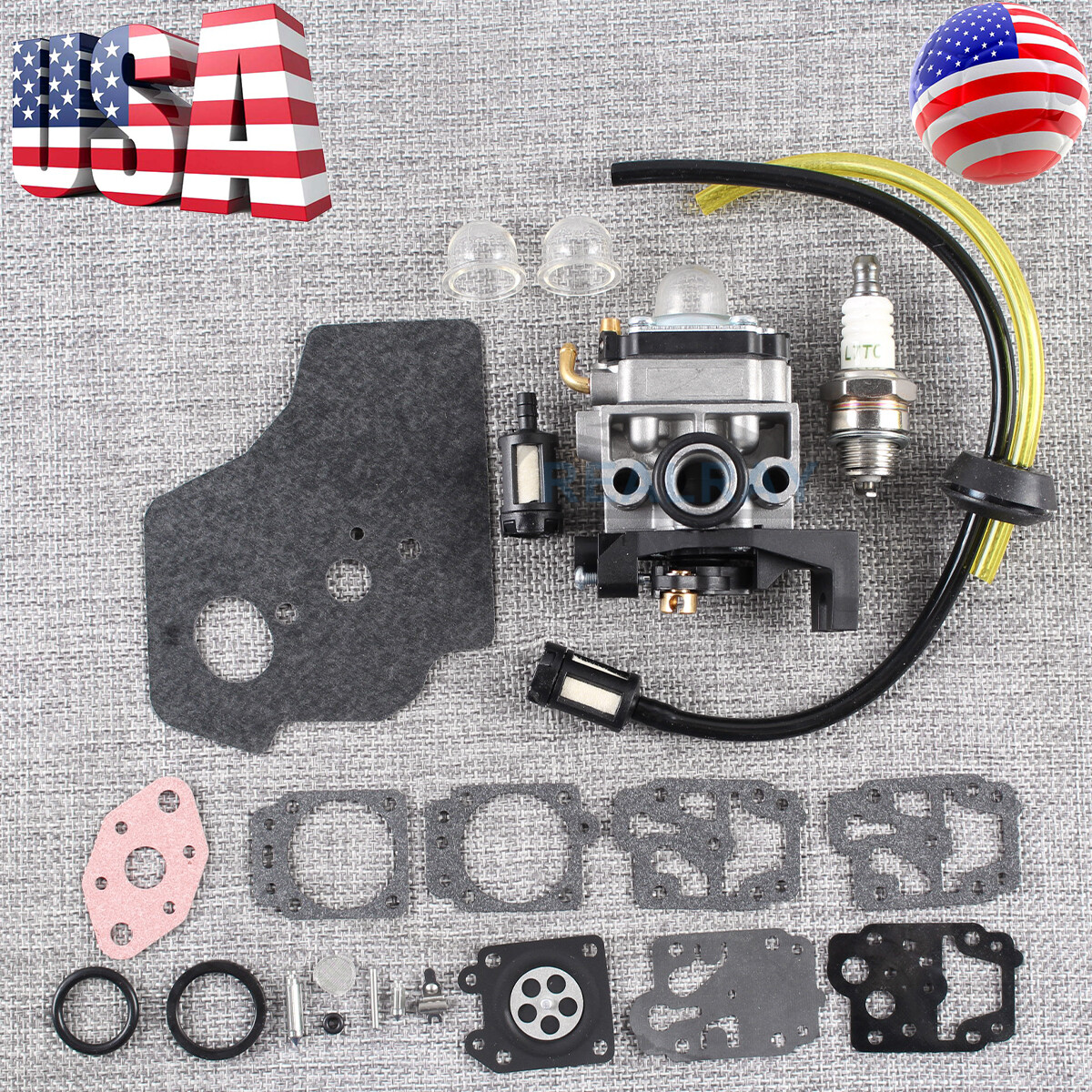 Carburetor For Honda GX25 GX25N GX25NT FG110 FG110K1 HHT25S 16100-Z0H ...