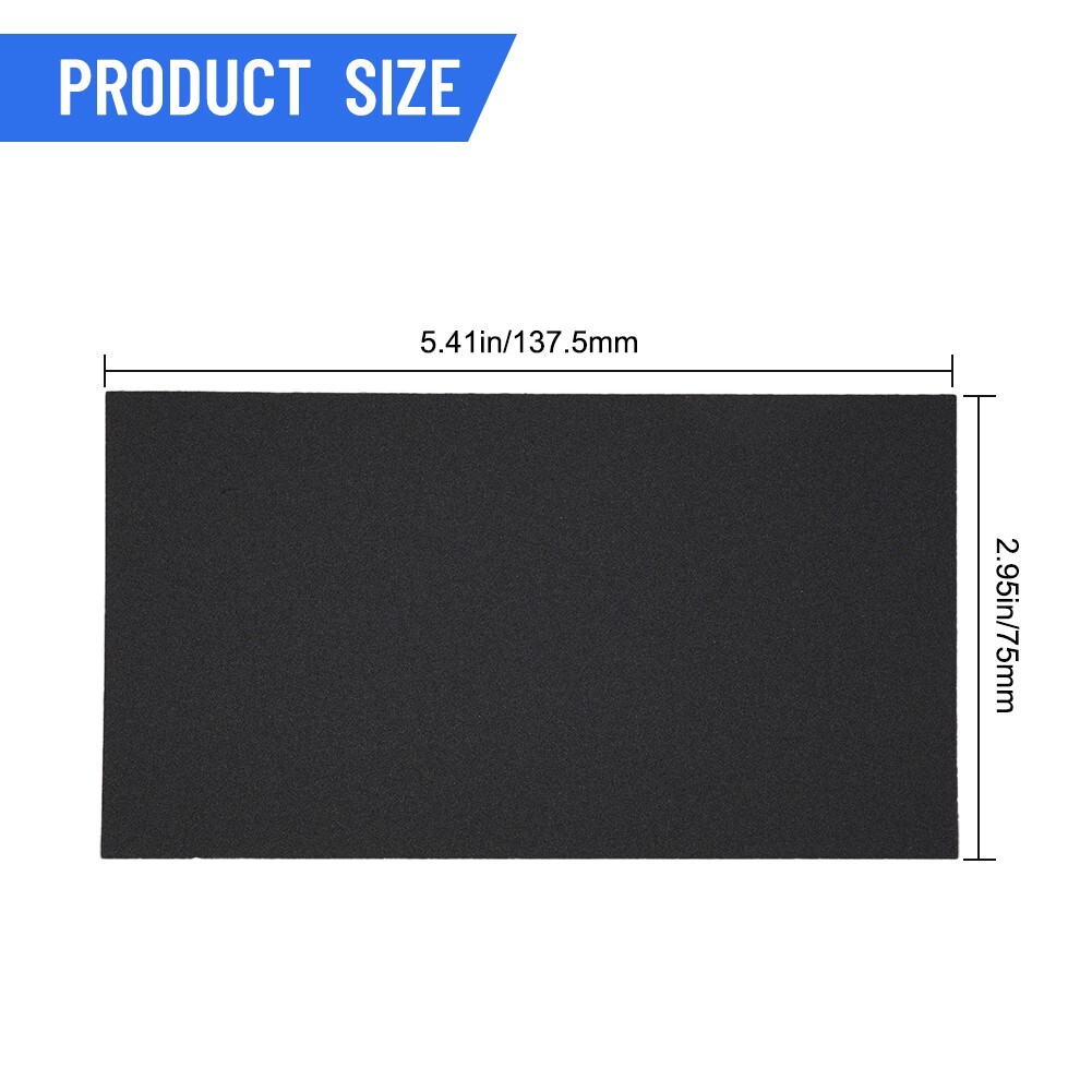 Car Body Sandpaper Glass Metal Plastic Silicon Carbide Stone Varnish ...