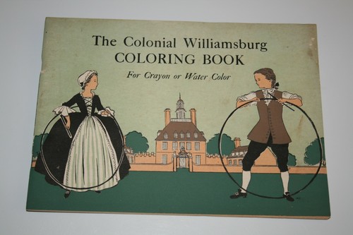 Colonial Coloring Book Pages