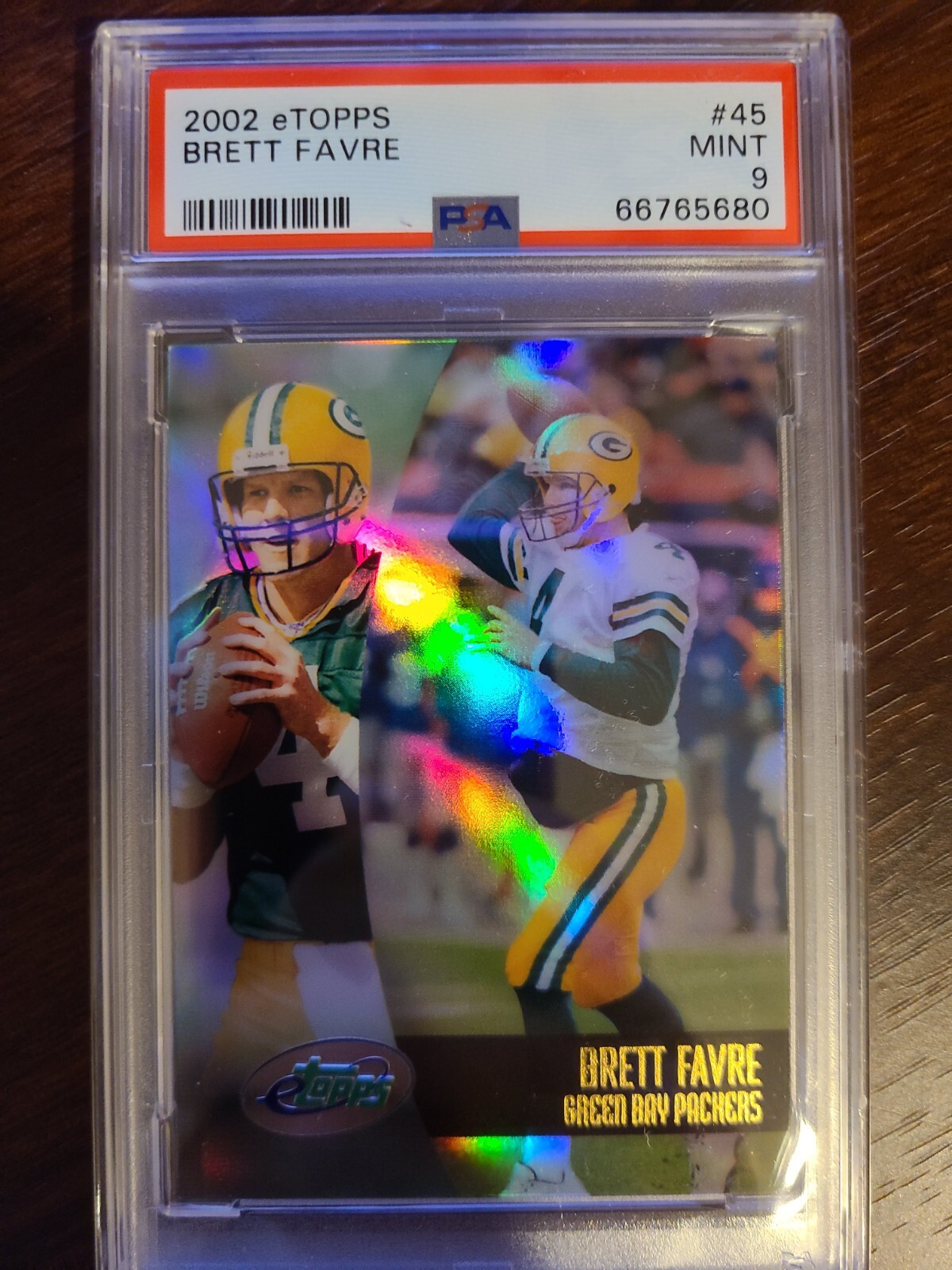 2002 eTopps - Brett Favre #45 for sale online | eBay