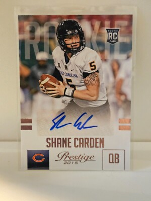 Shane Carden- 2015 Panini Prestige RC Auto | eBay