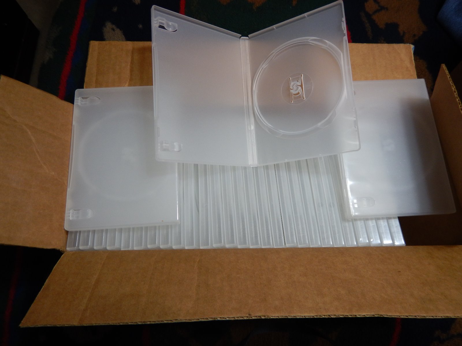 1 STANDARD Clear Single DVD Cases | eBay