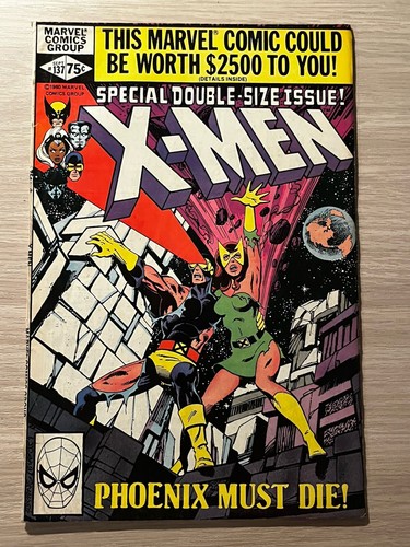Uncanny X-Men #137 Final Dark Phoenix Saga! 1980 Low-mid Range Direct ...