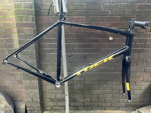 Trek Domane AL2 Frameset Road Rim Brake Frame Fork 58cm With 100mm Stem ...