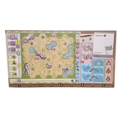 Ark Nova Map World Series Of Board Gaming WSBG 2024 Tournament 1 | eBay