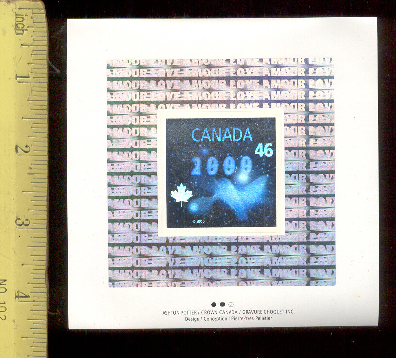 1999 - 2000 CANADA POST - MILLENNIUM KEEPSAKE - Peace - STAMP & COIN ...