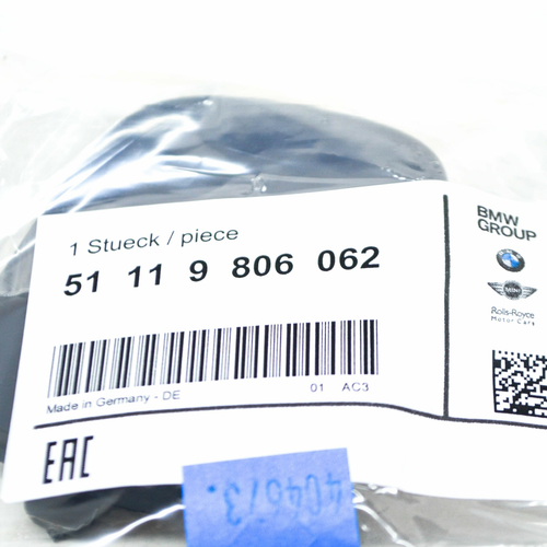 NEW MINI COUNTRYMAN R60 FRONT BUMPER TOW EYE COVER 51119806062 ORIGINAL ...