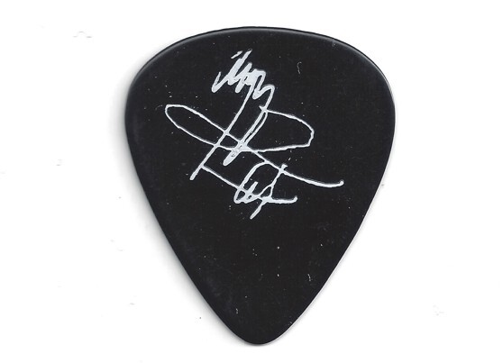 Led Zeppelin Jimmy Page Robert Plant 1998 Tour Issued Guitar Pick Rare ...