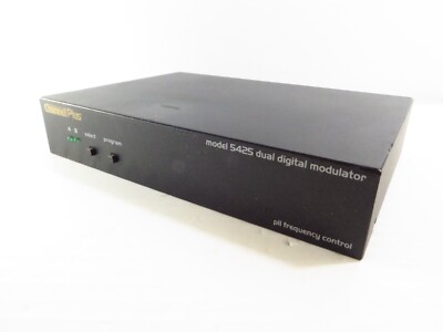 CHANNEL PLUS 5425 DUAL CHANNEL DIGITAL RF MODULATOR ONLY (No AC Adapter ...
