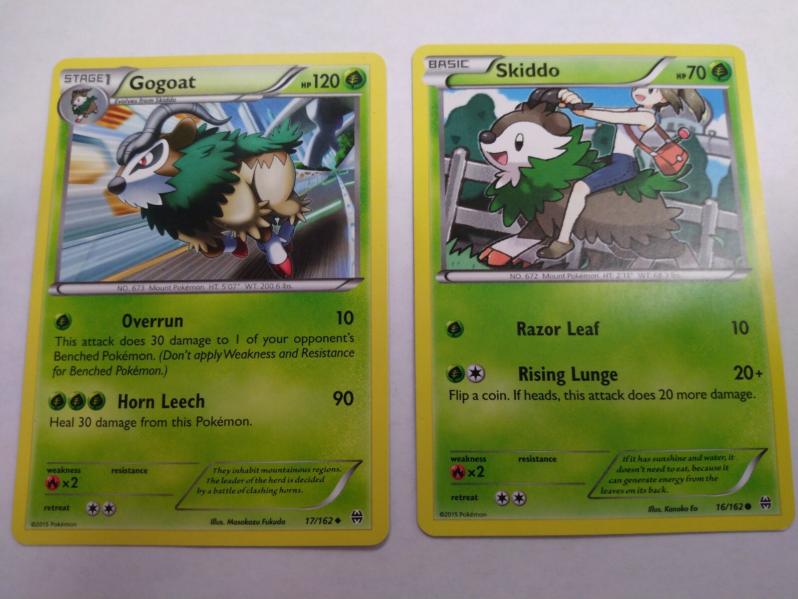Pokemon Gogoat Card