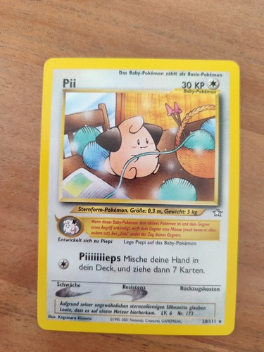 Pokemon Karte 20/111 Pii Non Holo Deutsch 1995-2001 | eBay.de