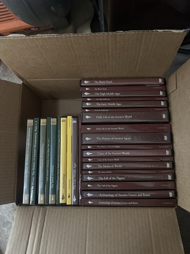 The Great Courses 14 Sets Of CDs And Books About Ancient And Medival ...