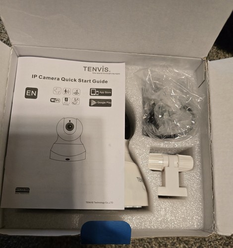 Tenvis HD IP Camera Wireless TH661 Audio App Pan Tilt Micro SD Night ...
