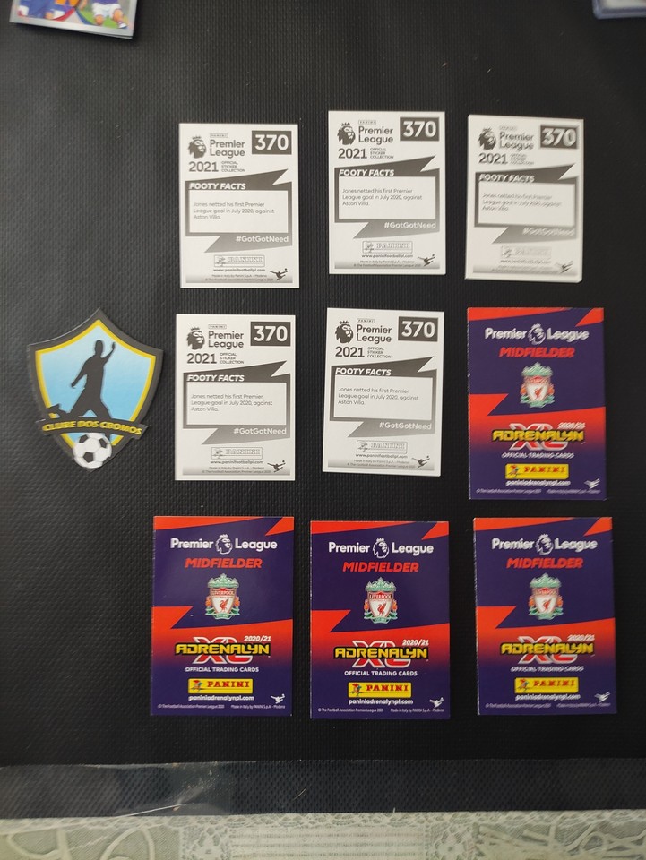 2020-21 Panini Premier League Album Stickers Curtis Jones #370 Rookie ...